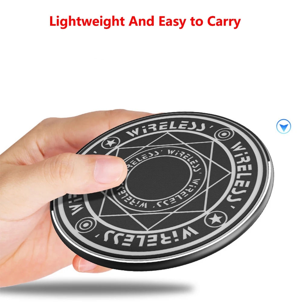 2020 Magic Circle Wireless Charger Qi Charging Pad Magic Array Mat ...