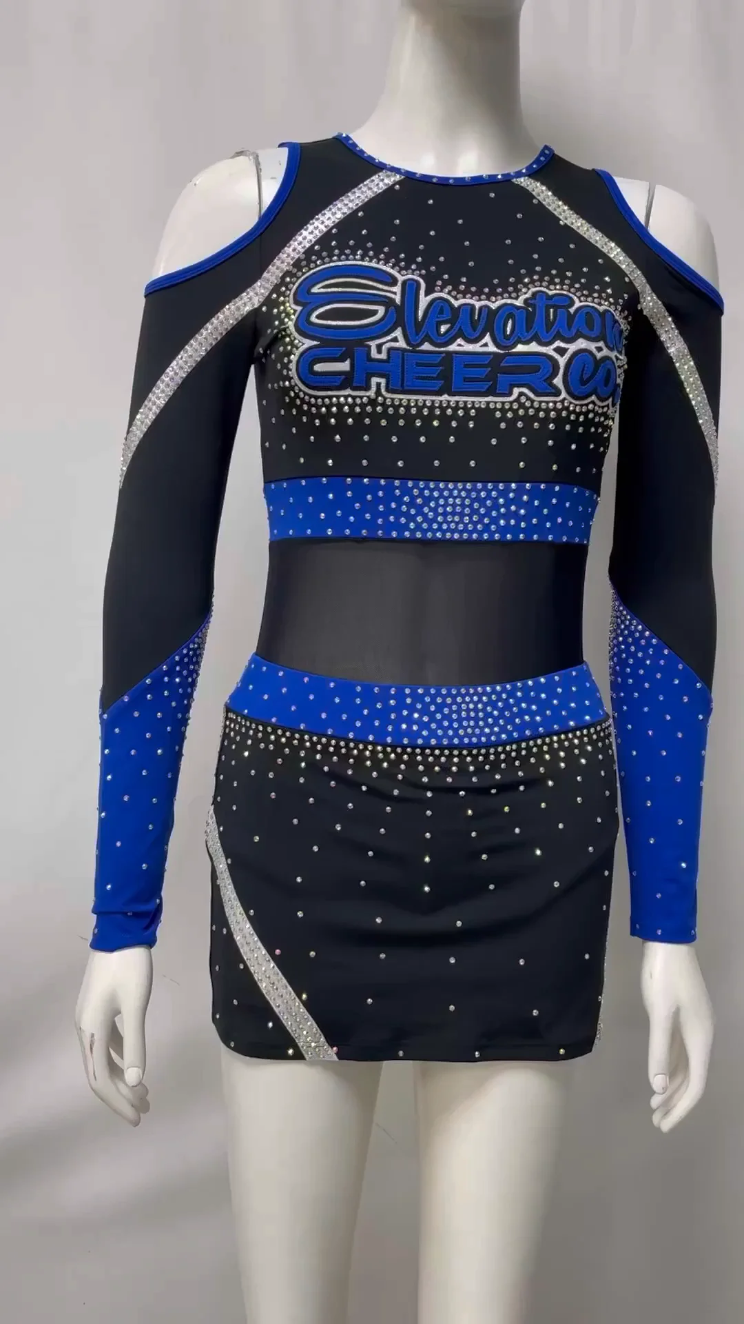 Dandy Custom High School Cheerleading Outfit Cheer Shell Youth Cheap ...