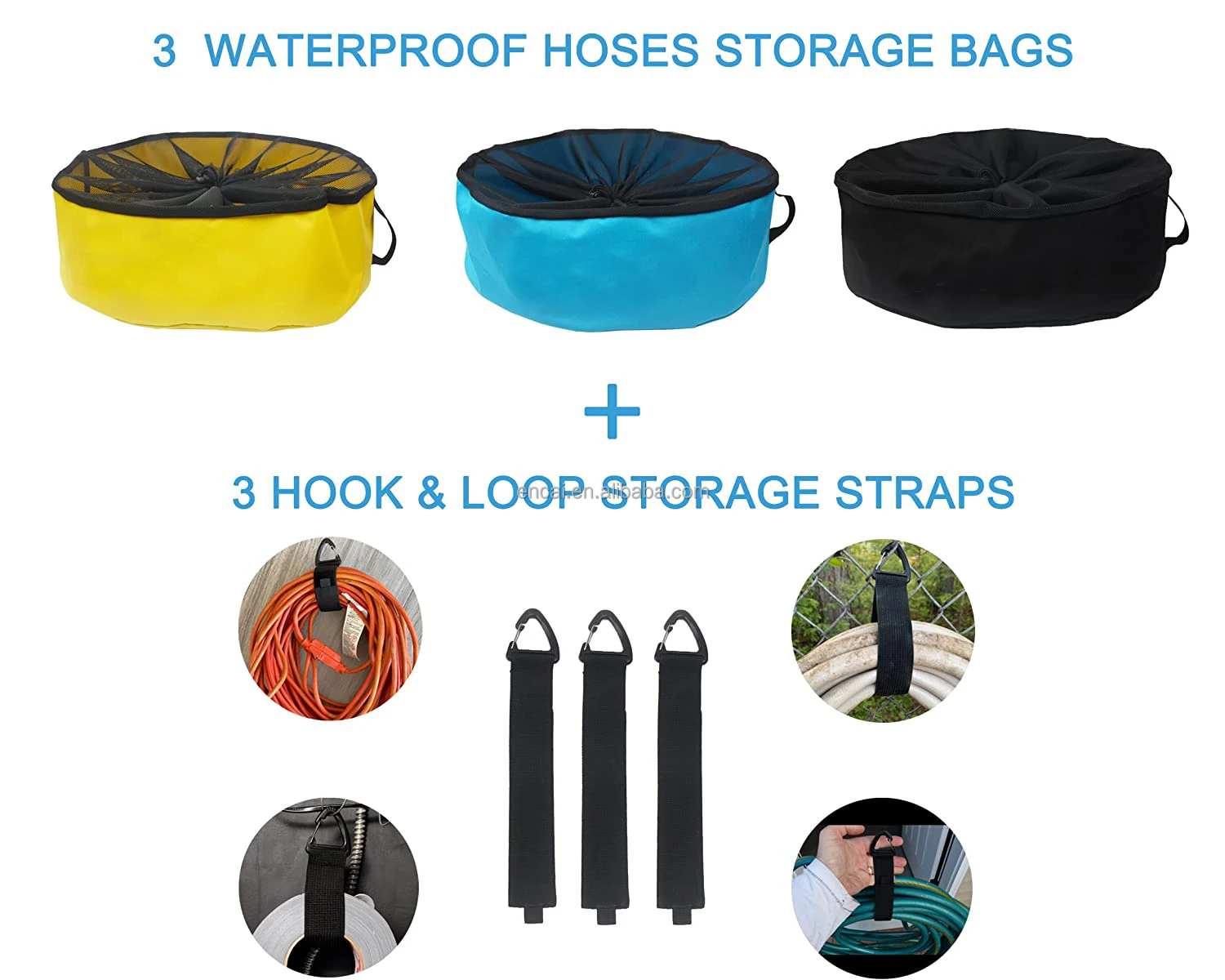 Rv Hose Storage Bag Camper Accessories For Outside & Inside Storage 3 ...