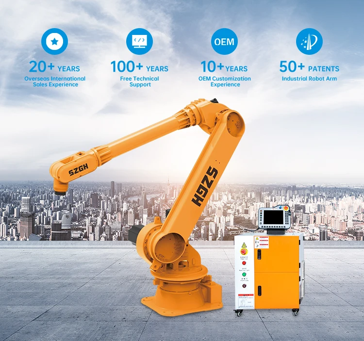 6 Axis Industrial Robotic Manipulator Automatic Die Casting Machine Picking Machine Robot ...