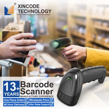 2d Qr Code Barcode Scanner Gun Wireless Bluetooth 1d Price Reader ...