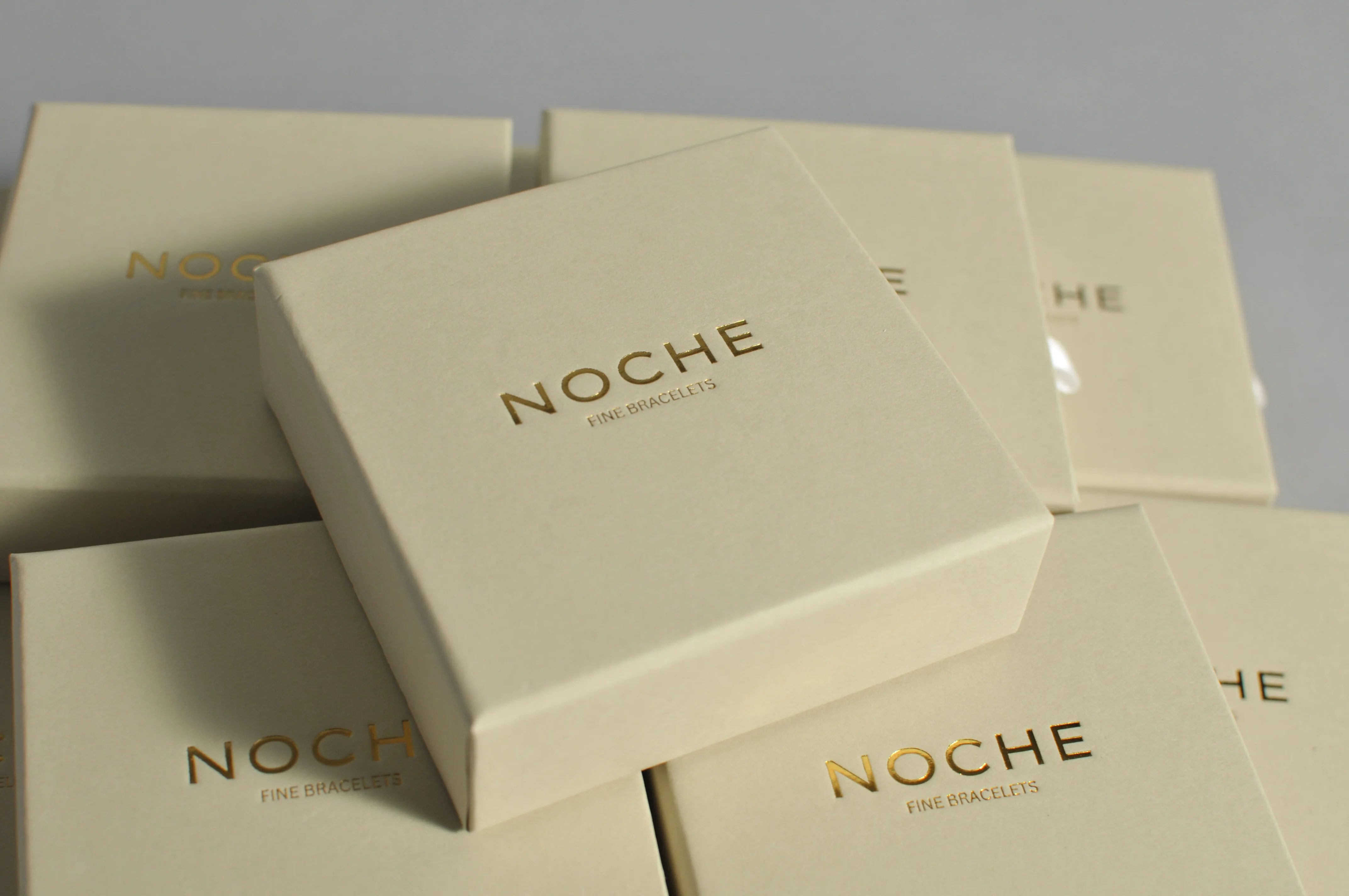 Custom Golden Logo Jewelry Packaging Earring Necklace Bracelet Luxury ...