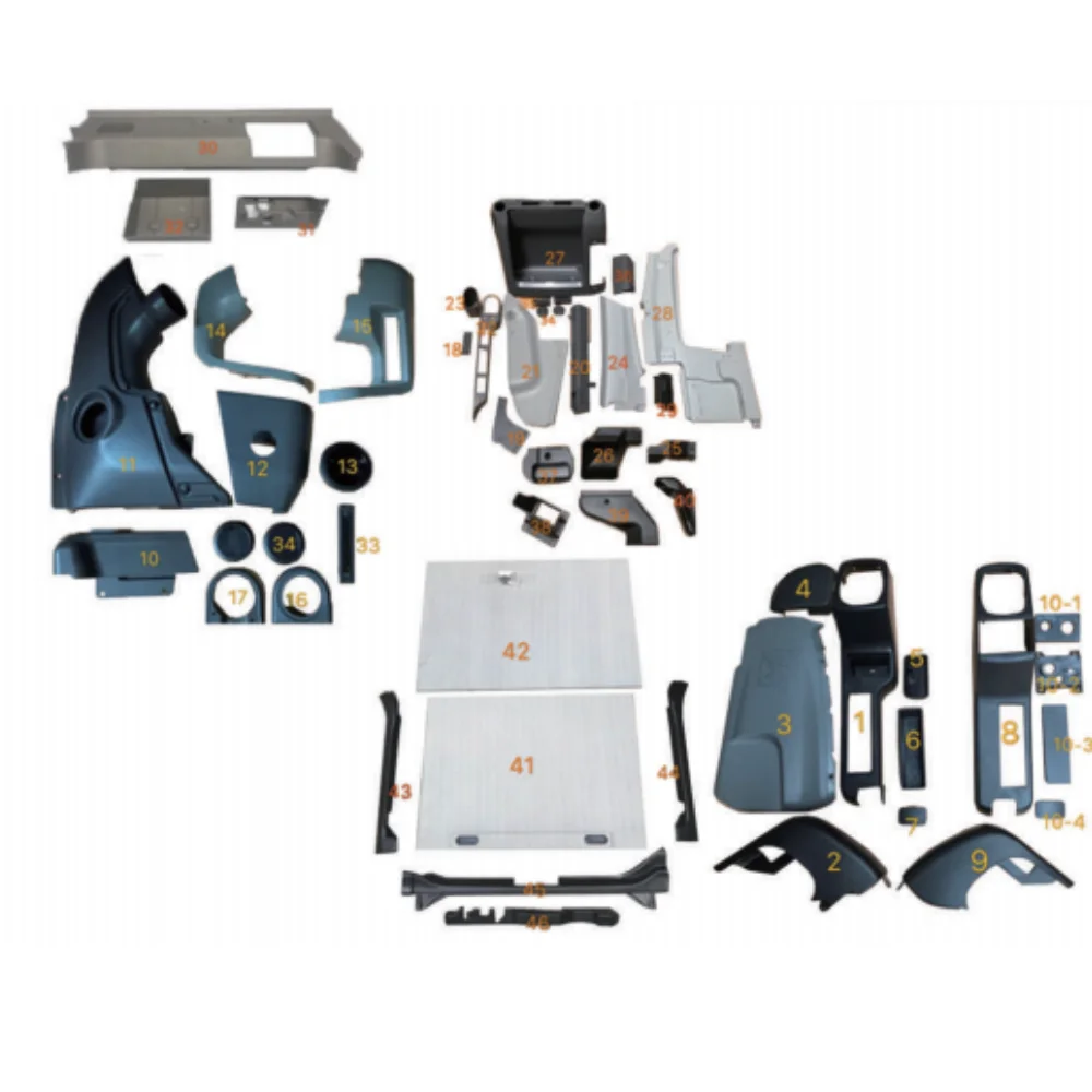 Excavator Cab Decorative Panels - Durable & Stylish