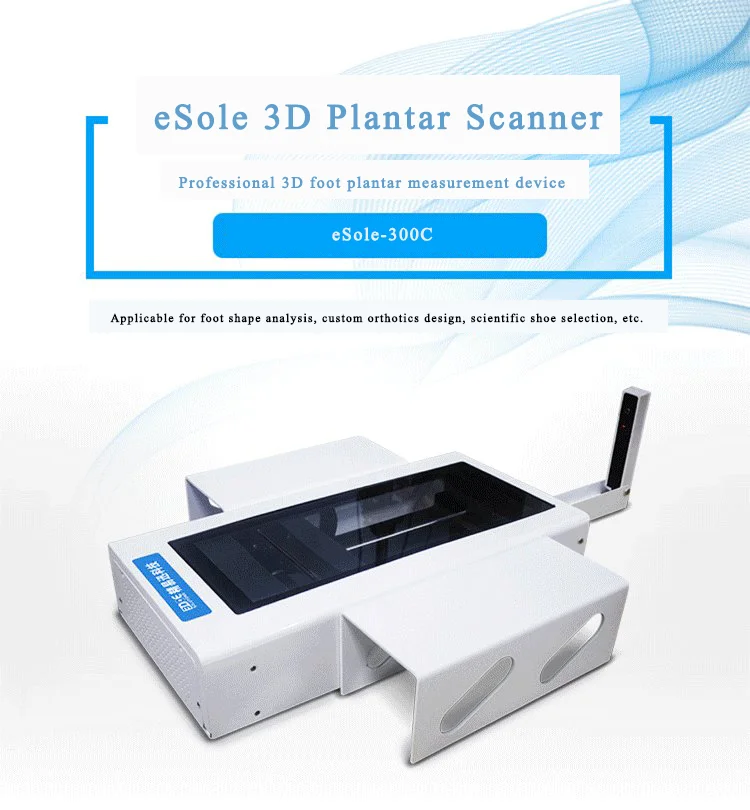 3DOE Foot Pressure Measurement Scanner - Custom Fit Orthotics