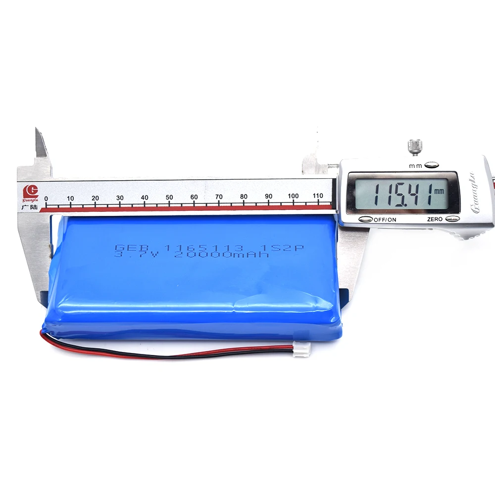 20000mah Flat Pouch Cell Lipo Battery 3.7v 20ah GEB 1165113