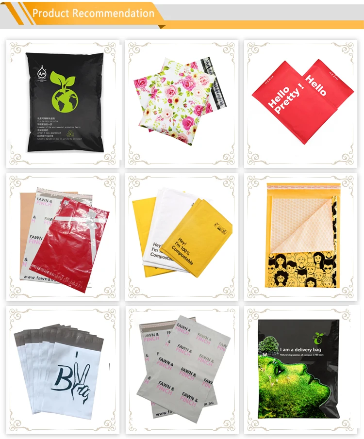 Custom Shipping Packaging Bags Poly Mailer Delivery Zip Poly Bags - Buy ...