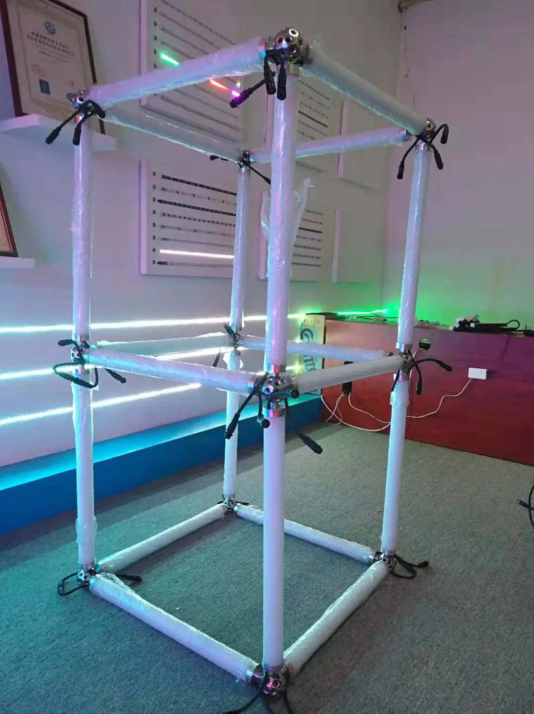 360 Led Tube Light For Nightclub Decoration 1meter Dc24v 5050rgb 360 ...