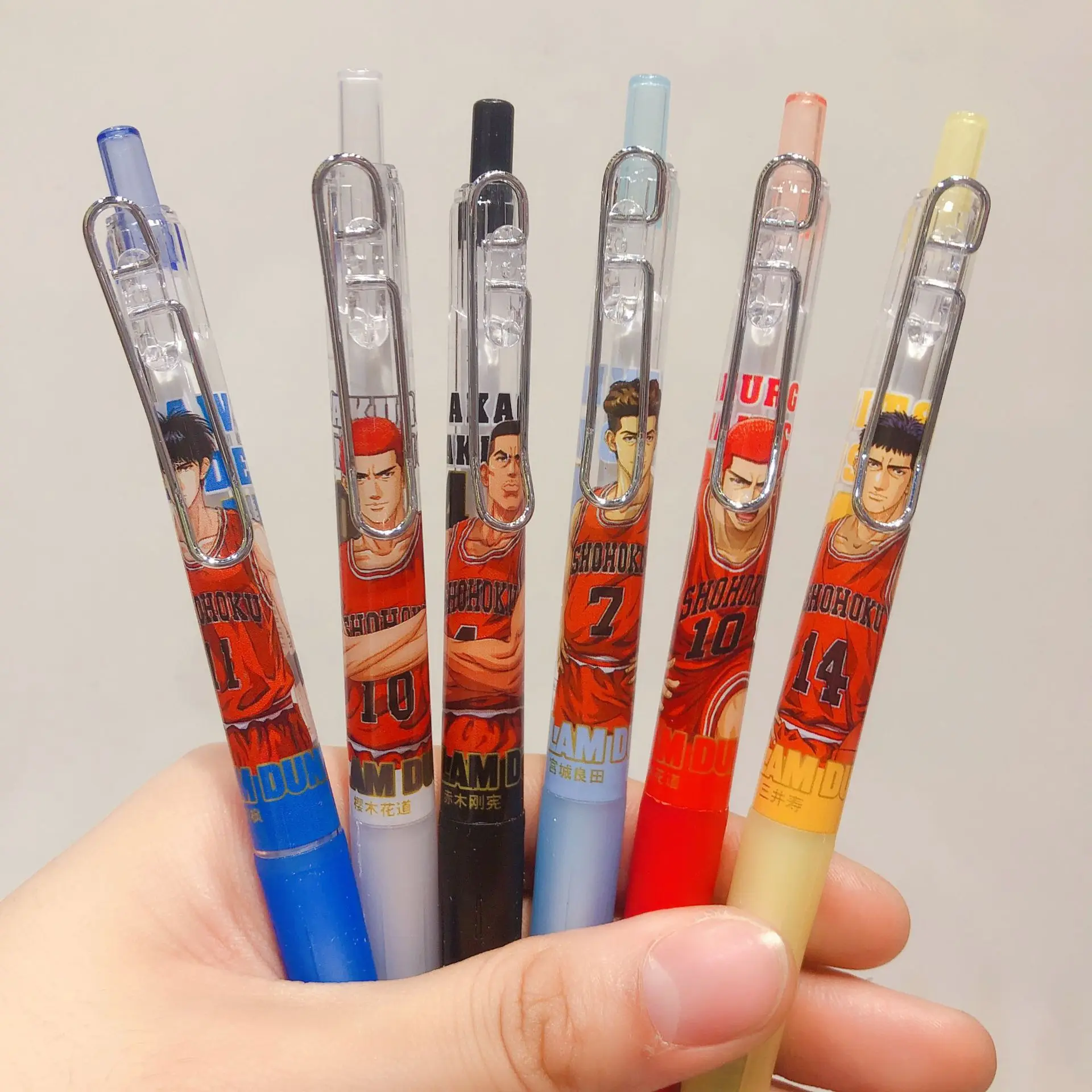 Cartoon Cartoon Lottery Blind Box Pen Kids Slam Dunk Neutral ...
