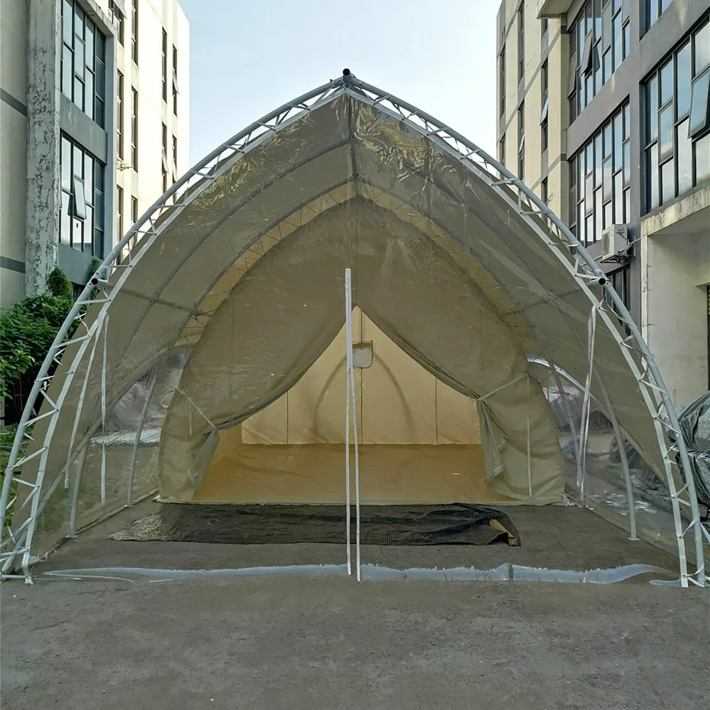 Custom PVC Architecture Camping Tents for Luxury Glamping