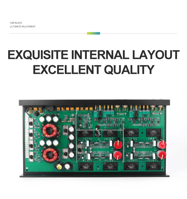 4 Channel Korean Class Ab Power Car Audio Bass Subwoofer Amplifier Cars ...