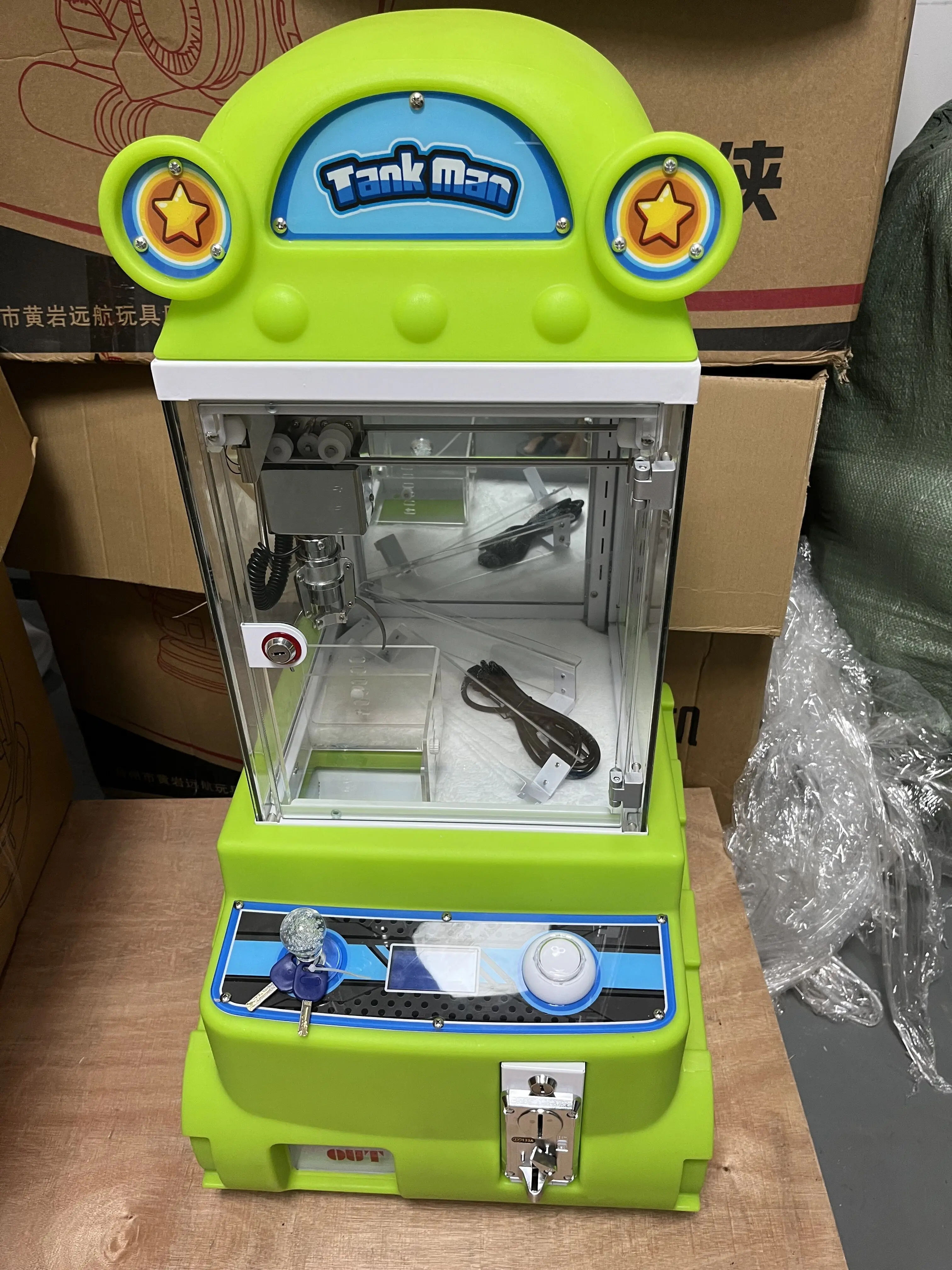 Mini Claw Coin Operated Games Arcade Machine claw machine claw Toys for ...