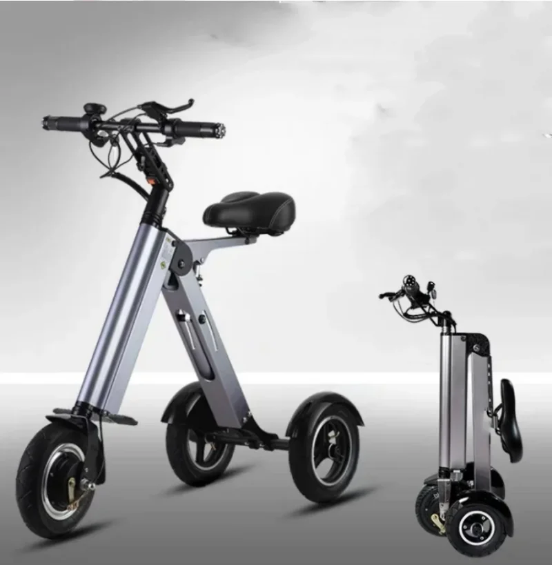 Folding Electric Scooter - Lightweight Mobility Tricycle