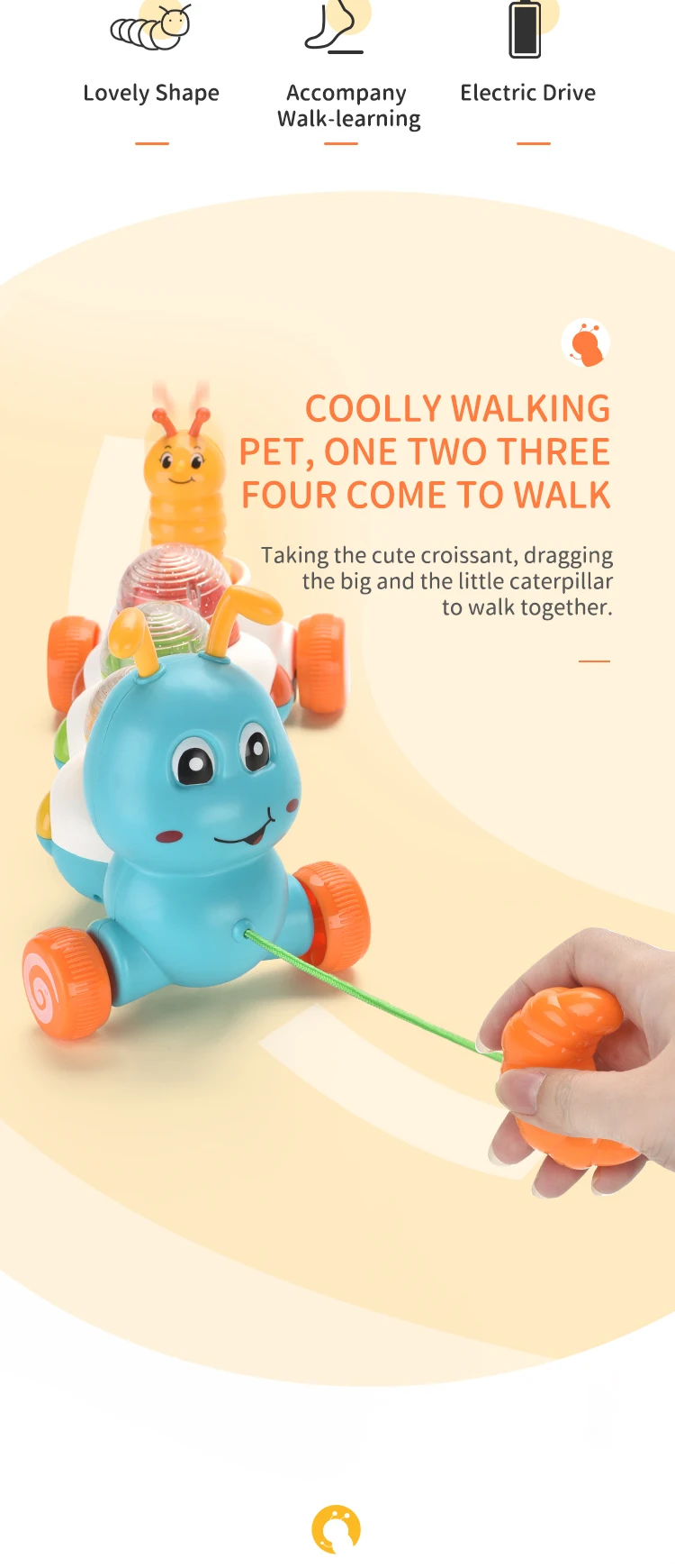 Baby Funny Animal Educational Baby Toys Electric Walking Animal Insect ...