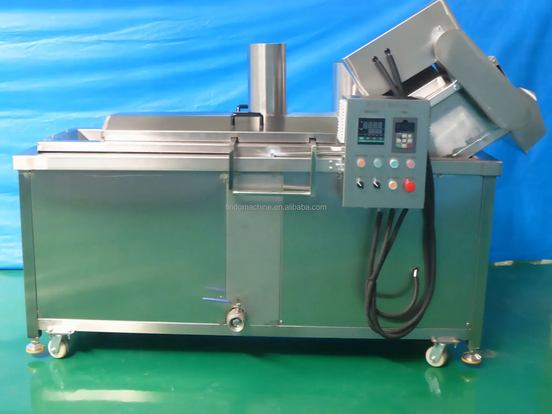 Industrial Automatic Potato Chips Fryer - High Efficiency