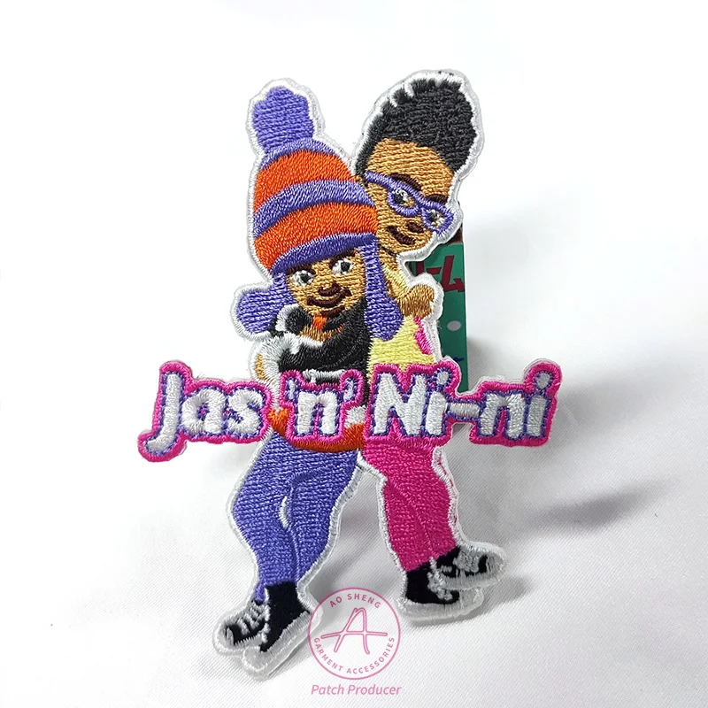 Merrow Laser Cut Border Iron-ongarment Embroidery Patch Personalized ...