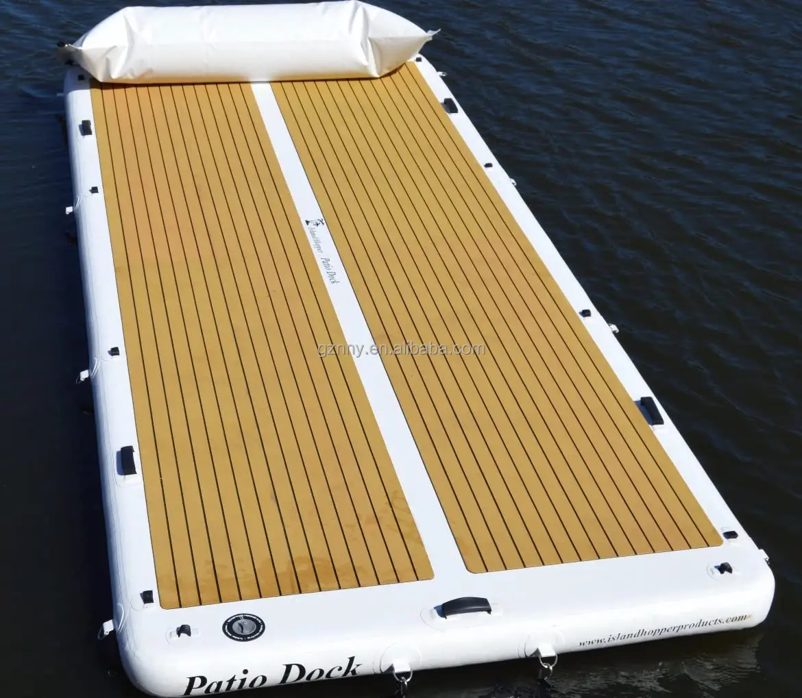 Big Size Inflatable Floating Island - Perfect for Water Fun