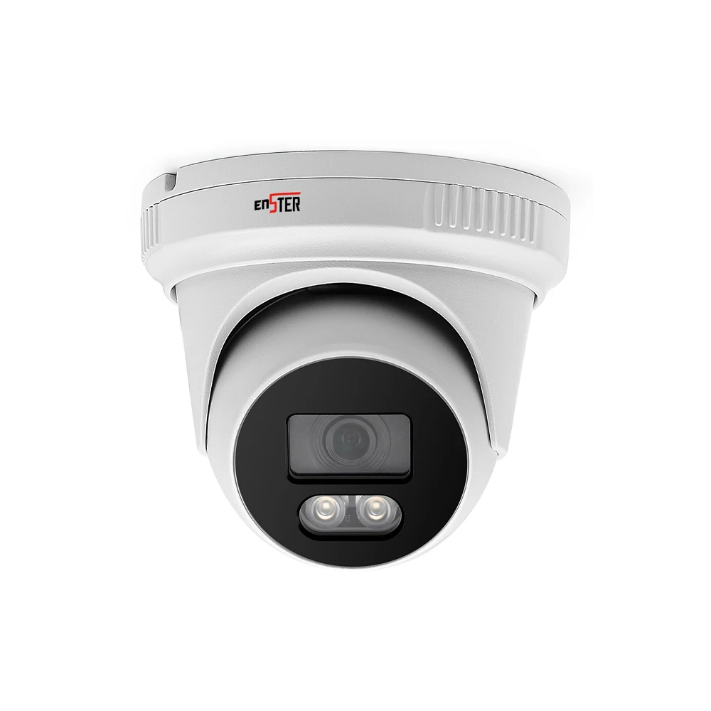 ENSTER 5MP 4K Turret Night Vision POE IP Camera - IP66 Waterproof