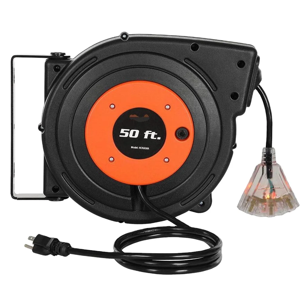 Customization American Style Automatic Telescopic Reel Extension Cord