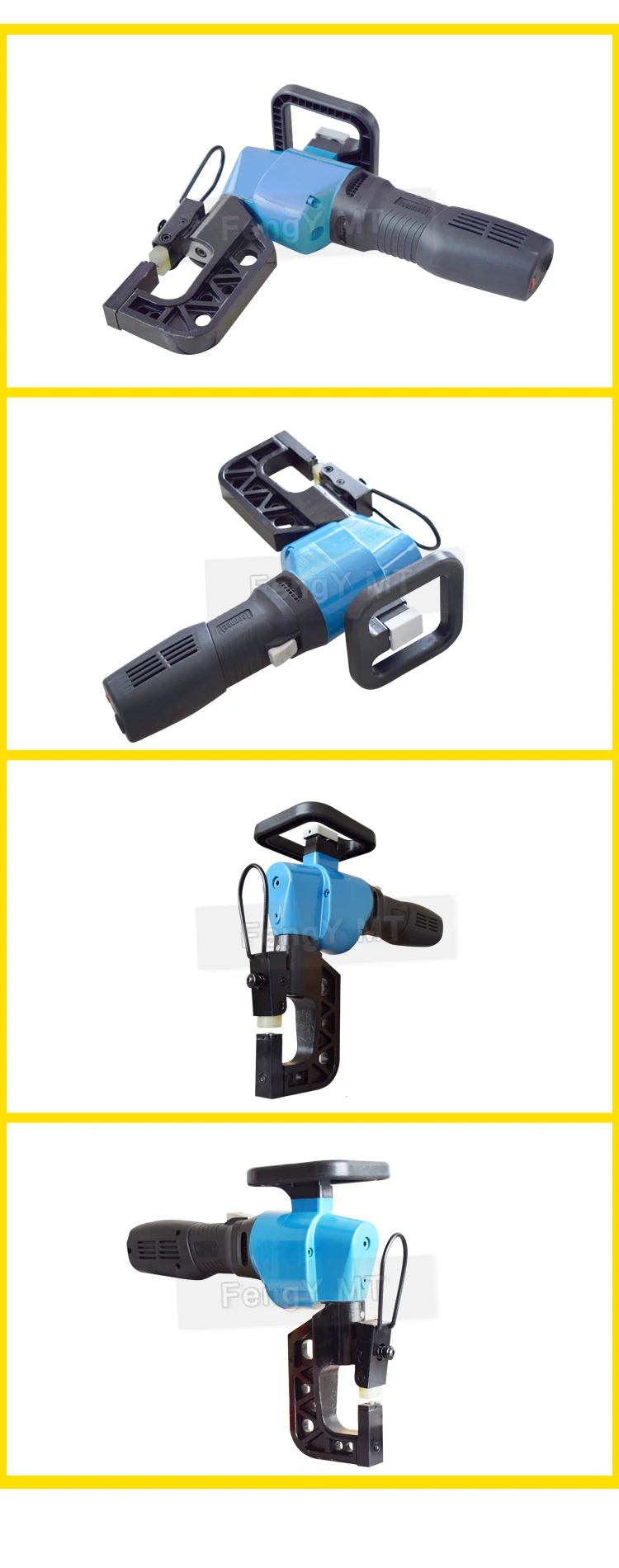 Electric Sheet Metal Riveter Aluminum Air Duct Flange Power Fastener ...