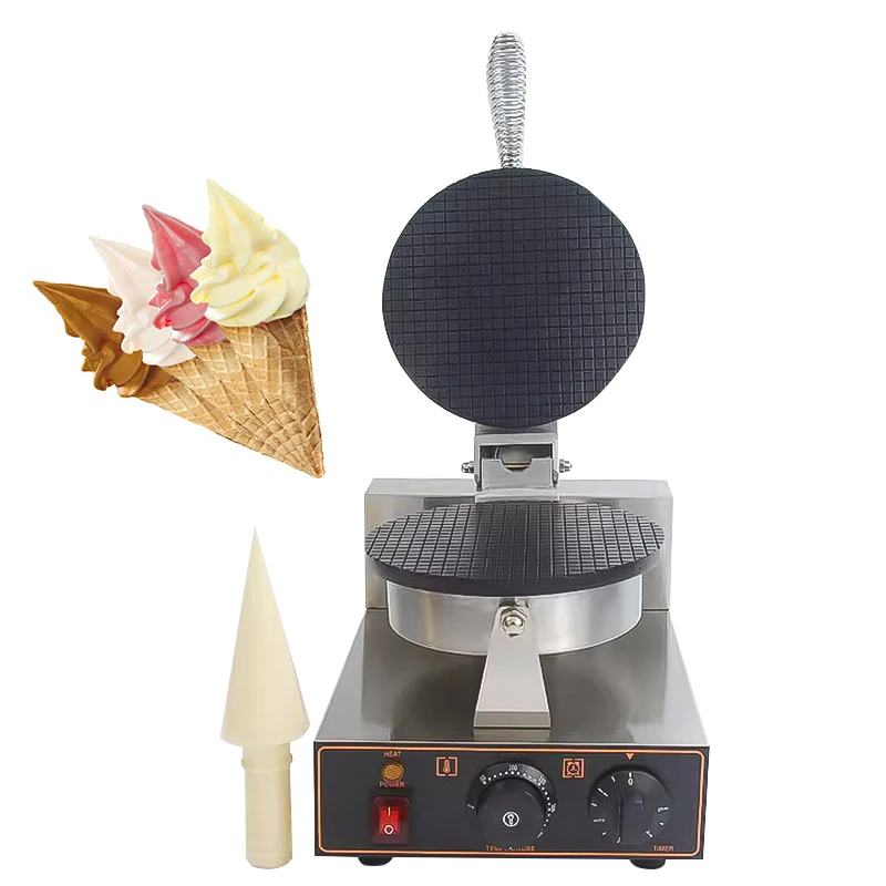 Commercial electric ice-cream crispy crust, eggcake reel machine thin ...