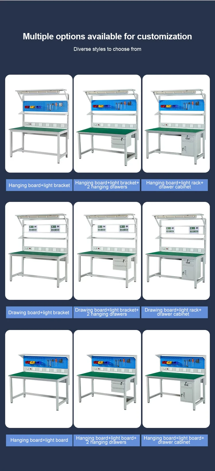 Commercial Laboratory Table - Atelier Metal Inspection
