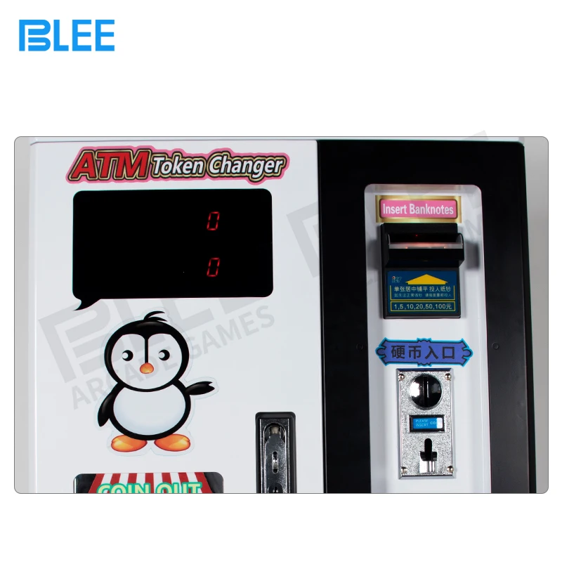 Highly Secure Currency ATM Bill Coin Change Vending Machine