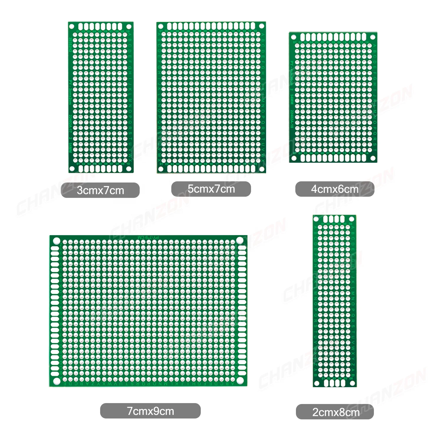 Chanzon Universal Double Side Prototype Solderless PCB Circuit Board ...