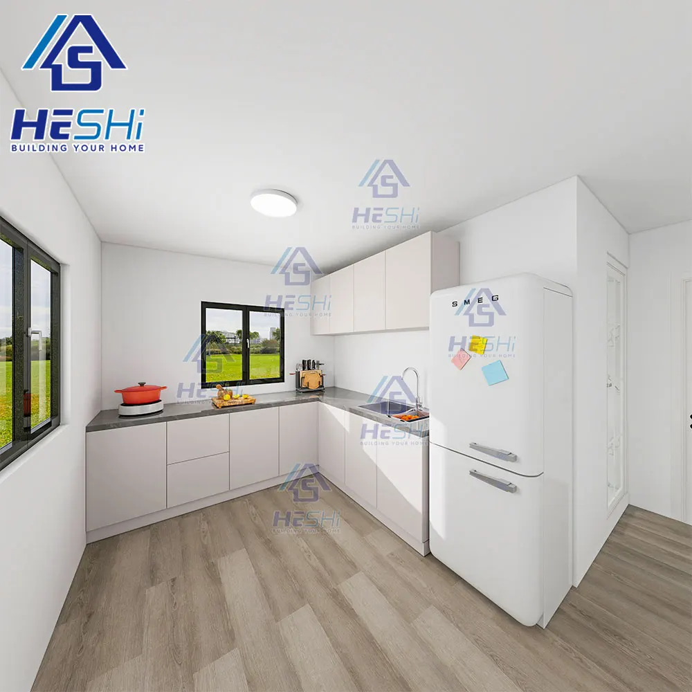 Custom Prefabricated 20Ft 40Ft Expandable Container House Kitchen ...
