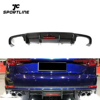 Carbon Fiber S4 Rear Bumper Diffuser For Audi S4 B9 2018 2019 - Buy S4 ...