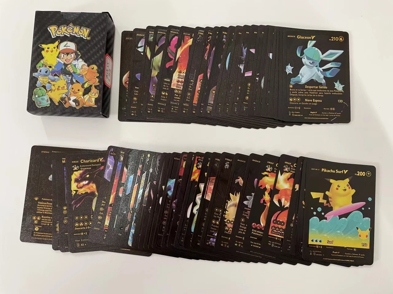 2023 Hot Sale Anime Cartoon Full Color Gold Venusaur Pokemon Card ...