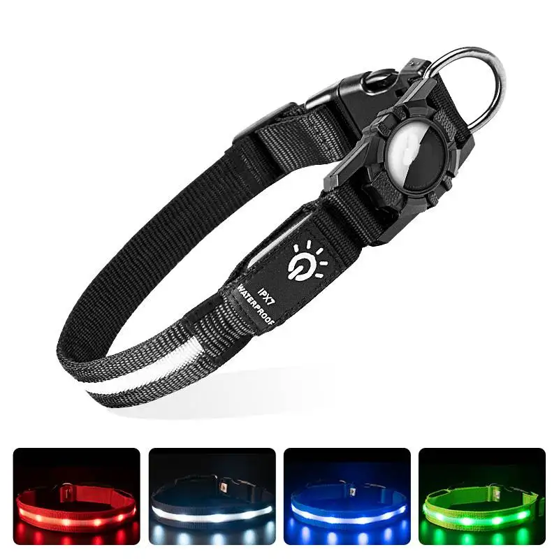 Waterproof USB Rechargeable LED Dog Collar - Safety & Style