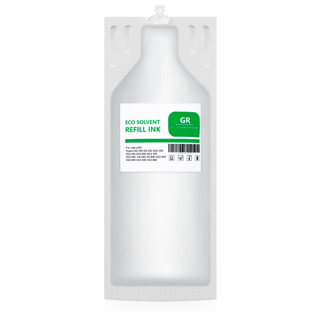 High Quality 500ml Tr2 Eco Solvent Ink Bag For Roland Truevis Ink Sg ...