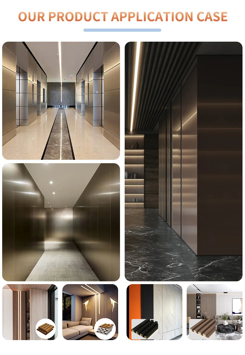 9mm High Glossy Marble Texture Bamboo Charcoal Wood Veneer Carbon Slate ...