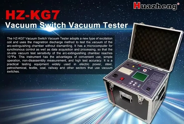 HZ-KG7 Vacuum Switch Vacuum Tester Equipment for Detecting Vacuum in ...