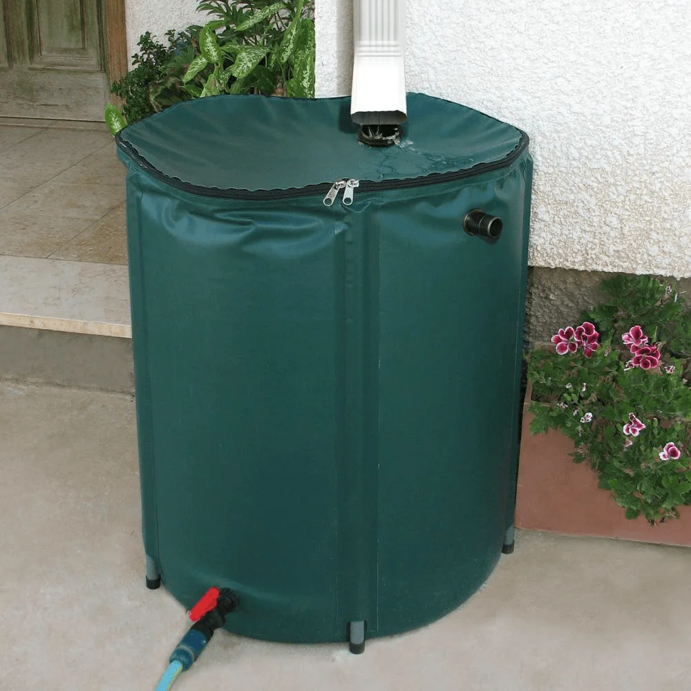 Bollison Rain Barrel Garden Water Storage/ Anti-Collapse Collapsible ...