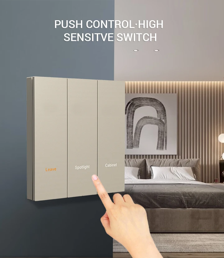 Smart Life Push Button Matter Smart Switch - Control Lights
