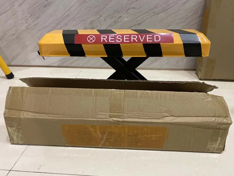 Reserved Parking Sign Automatic Remote Control Parking Space Blocker ...
