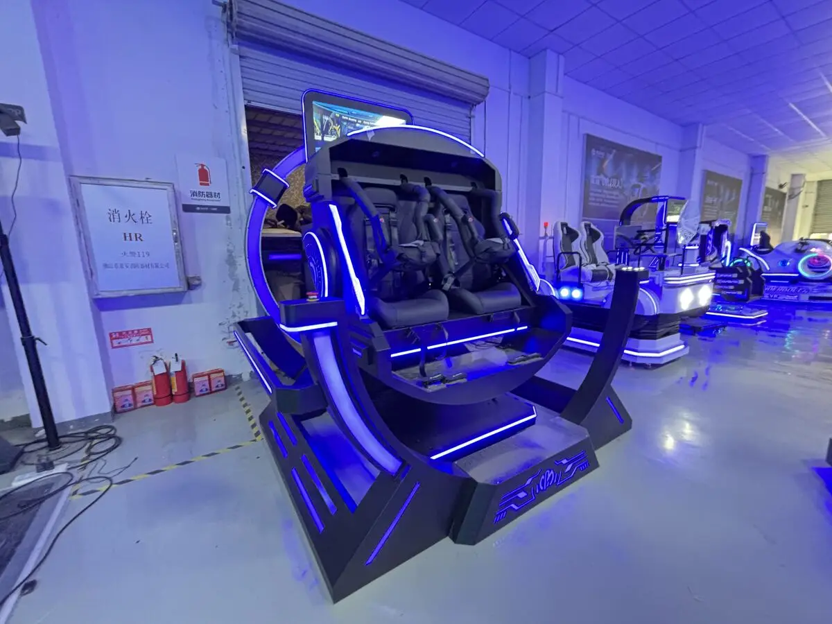 2 Players 9D Motion Simulator Immersive Visual Physical Experience ...