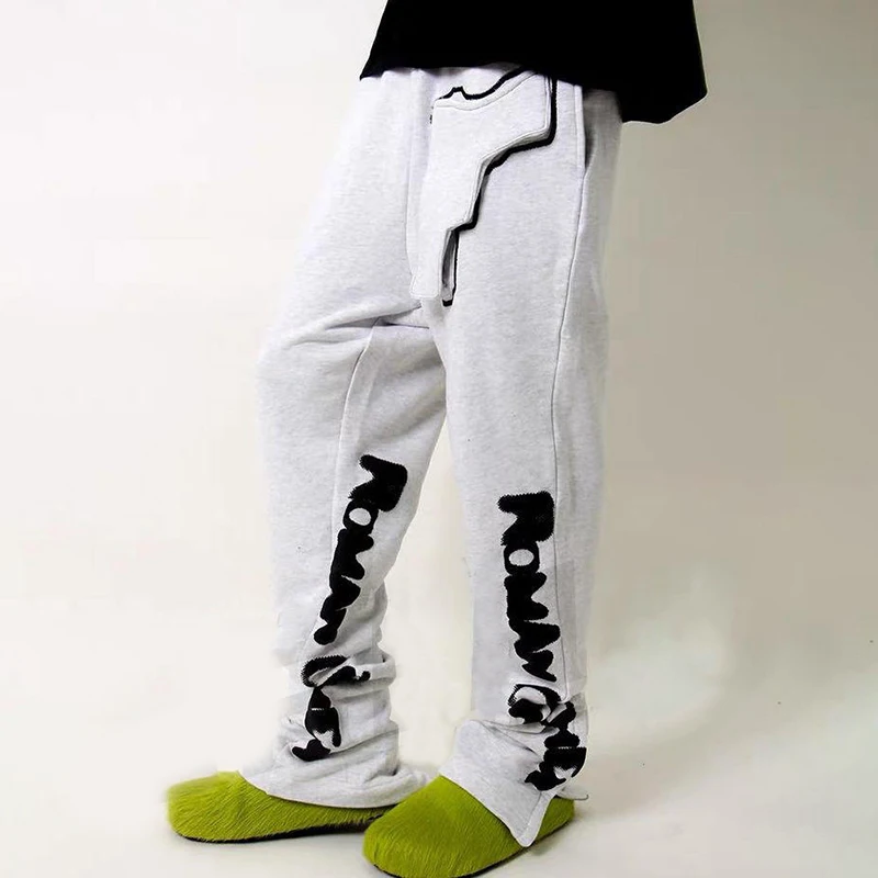 Custom Baggy Stacked Sweatpants - Comfort & Style