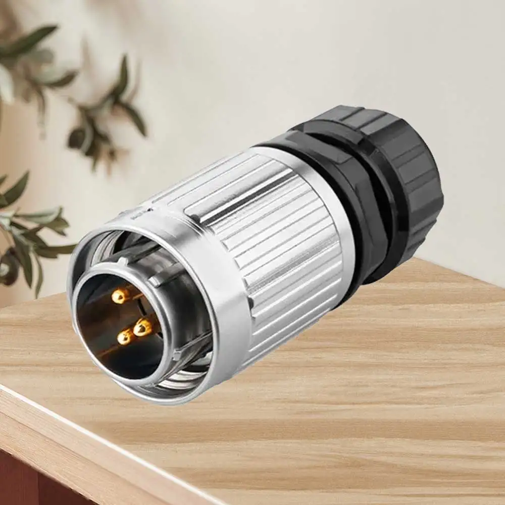 Oswell Waterproof Swivel Electrical Connector 3 Pins Screw Wire ...