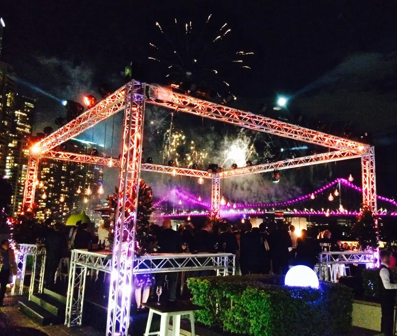 Removable Aluminum Speaker Lift Truss System Aluminum Truss System For ...