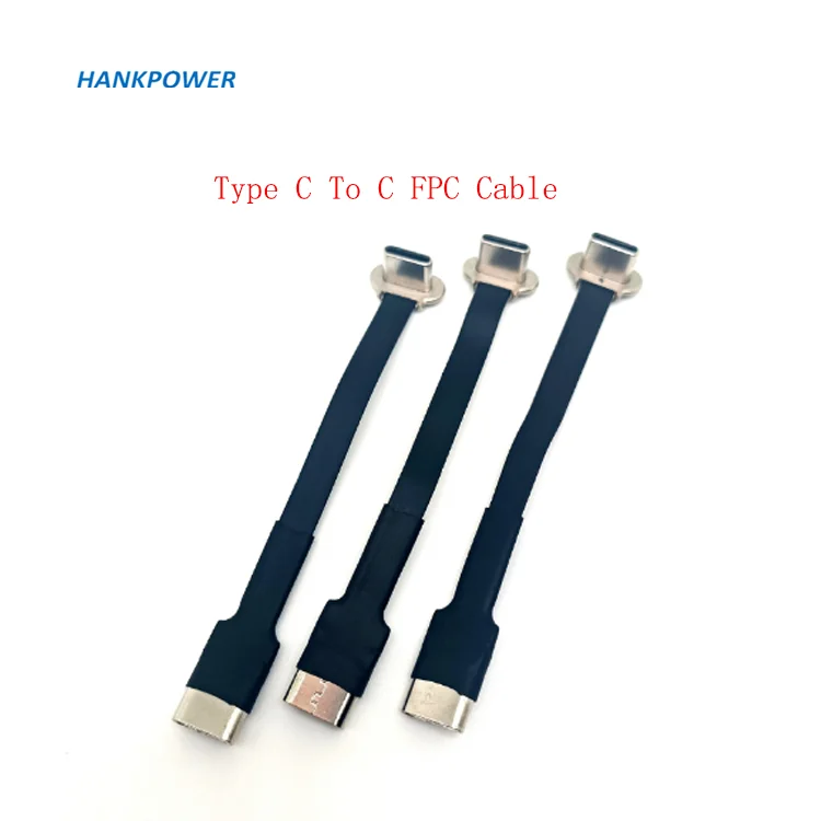 USB to Type C FPC Charging Cable - Right Angle Flexibility