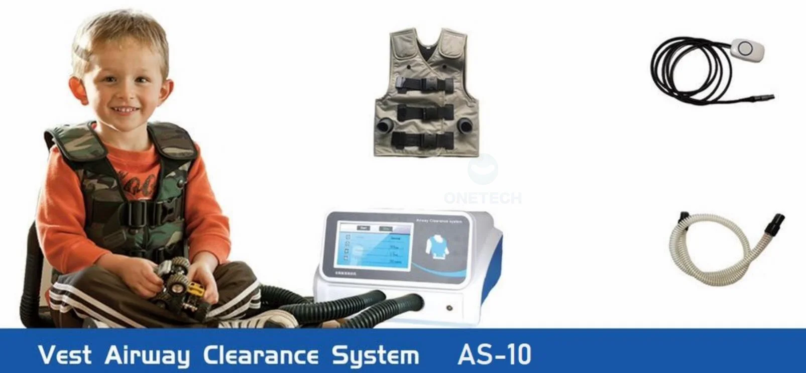 As10 Vest Airway Clearance System Respiratory Care Device Treat For ...