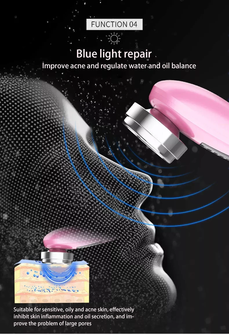 Aifree Korean Beauty Cosmetics Facial Skin Care Machine Vibrating Ems Led Face Massage For Face ...