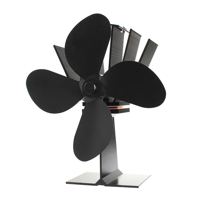 EJ Heat Powered Fireplace Burner Fan Heat Powered Fan Stove Fan for ...