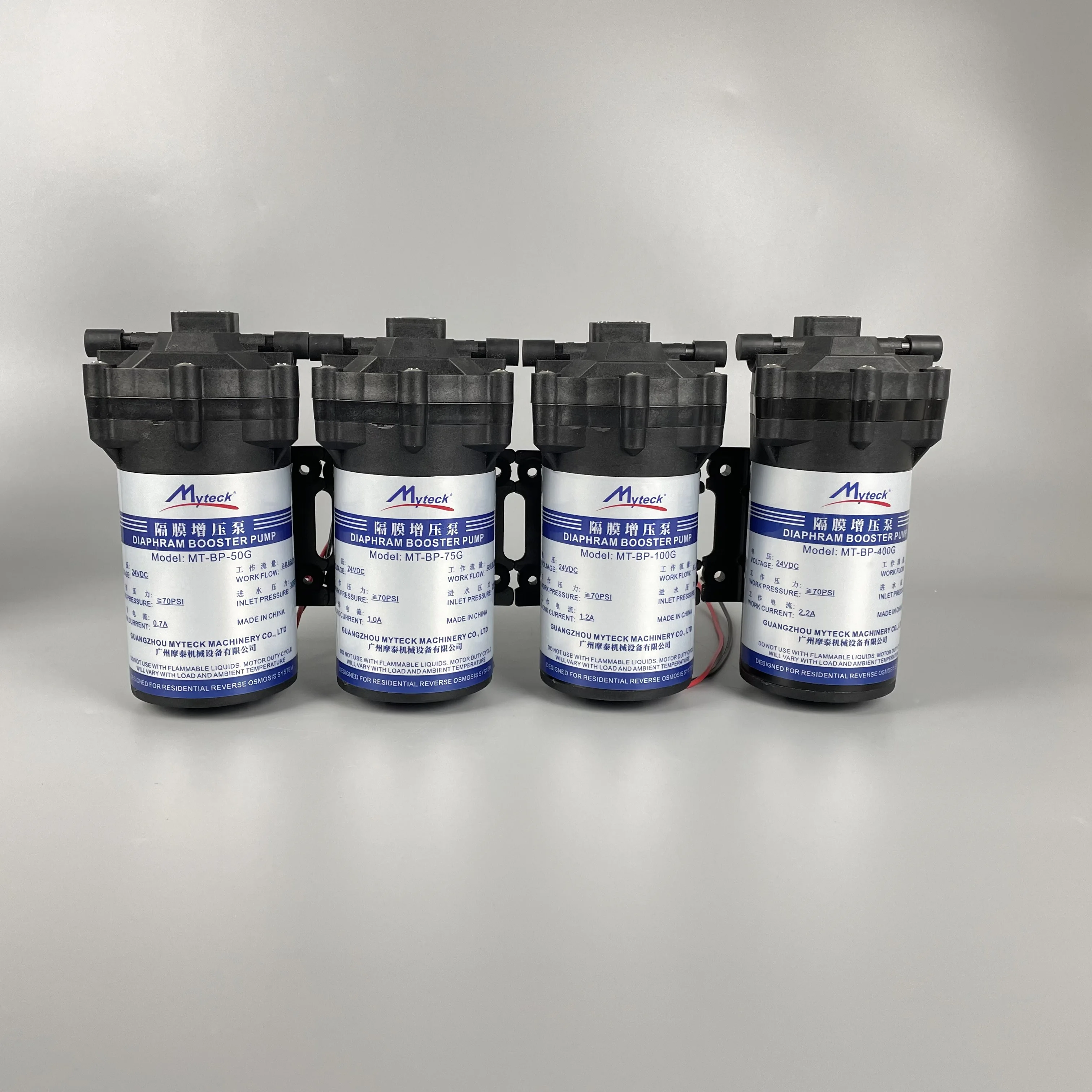 Durable, Low Noise Copper Motor Diaphragm Booster Pump