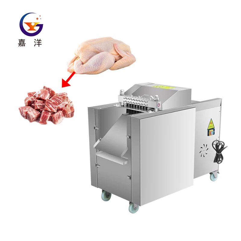 Commercial Boneless Chicken Dicing Machine Big Meat Dice Cutting ...