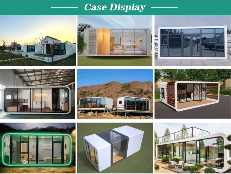 20ft 40ft Modular Prefab Tiny Homes Container Office Portable Apple ...