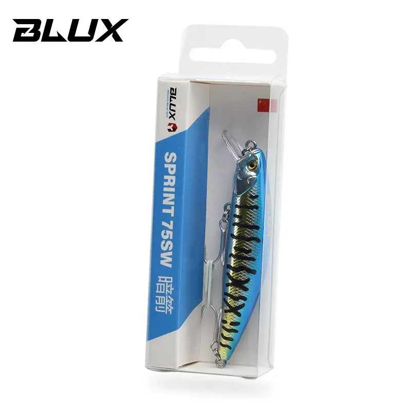 Allblue Sprint 75sw Sinking Minnow Saltwater Swimbait Fishing Lure Jerkbait - Buy Sinking Minnow ...