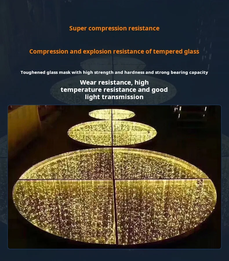 Led Abyss Floor Tile Background Light Stage Outdoor Square Luminous ...
